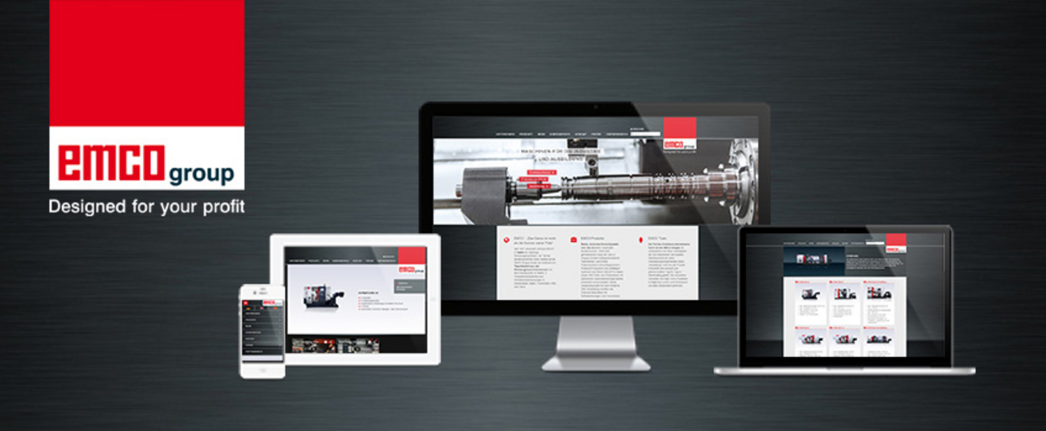 Responsive Relaunch der internationalen Website der EMCO Group - Connetation Web Engineering